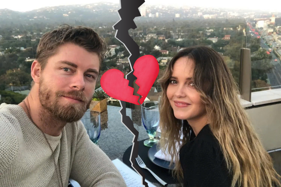 Sad news: After nine years of marriage, Luke Mitchell, husband of ...