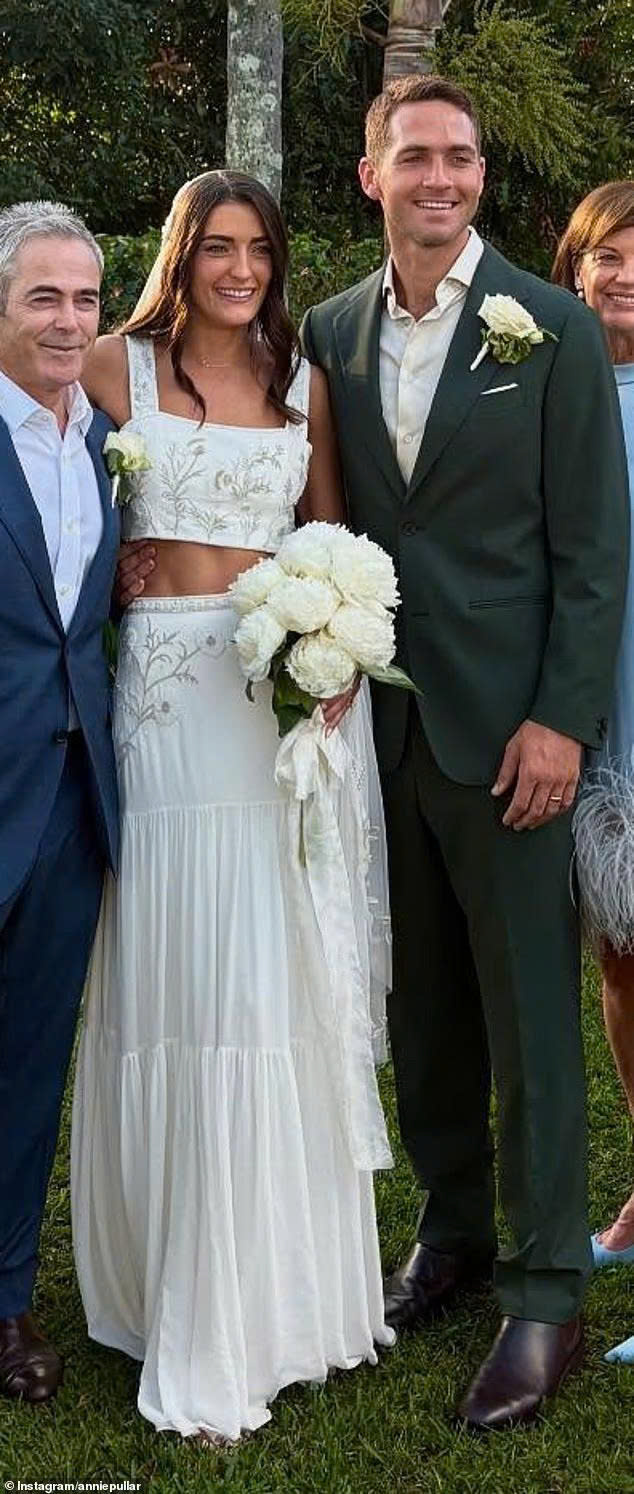 Home and Away star George Pullar marries long-time partner Charlie ...